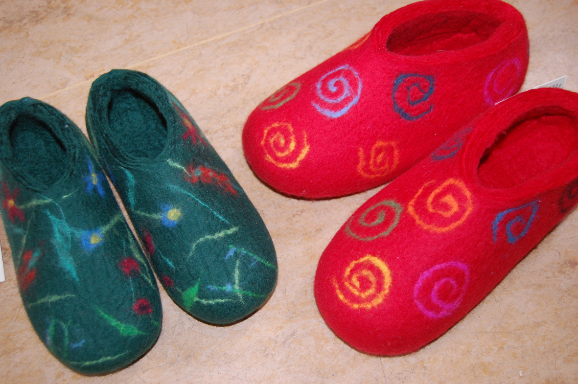 felt slippers – Highweek Village Hall